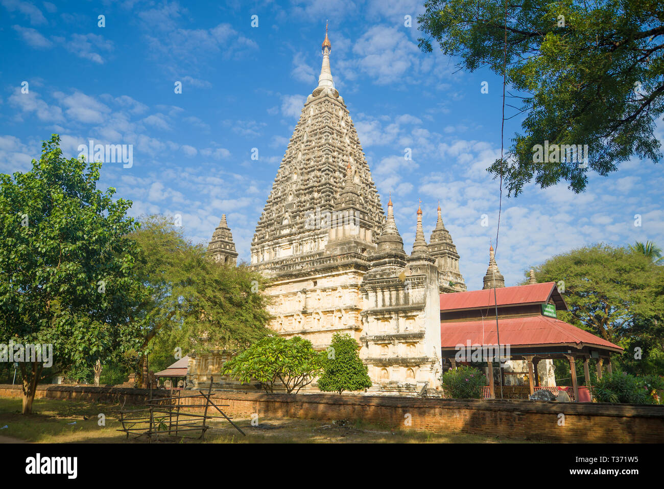 Mahabodhi Paya is an ancient Hindu temple in Bagan. Myanmar (Burma Stock Photo - Alamy