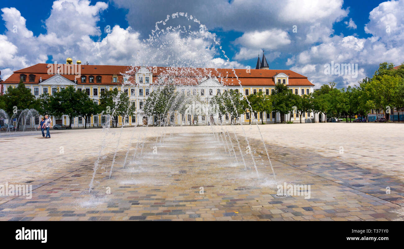 Cathedral Square in Magdeburg, Germany Stock Photo - Alamy