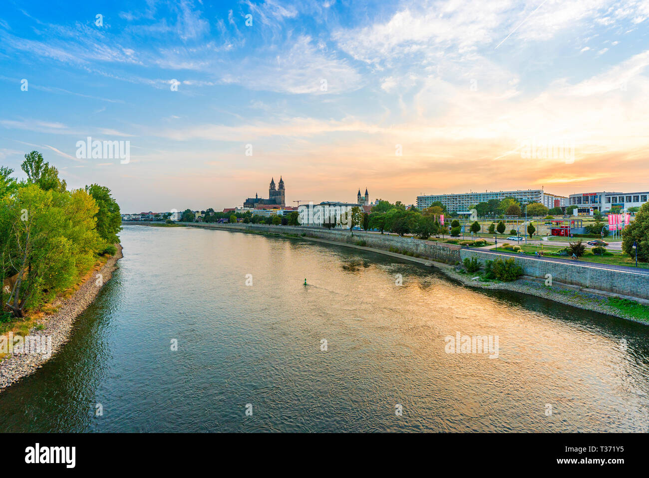 Magdeburg, Capital City of Saxony Anhalt Stock Photo - Alamy