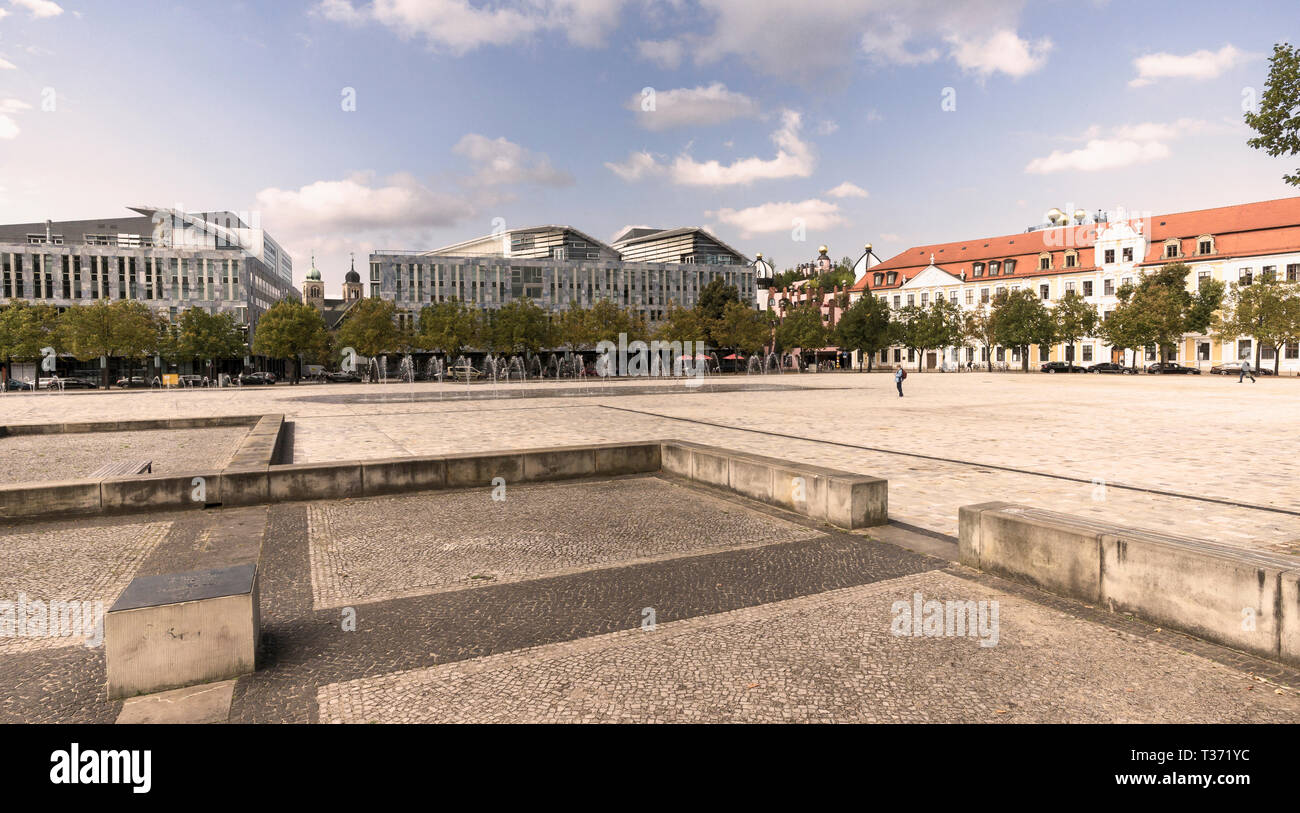 Cathedral Square in Magdeburg, Germany Stock Photo - Alamy