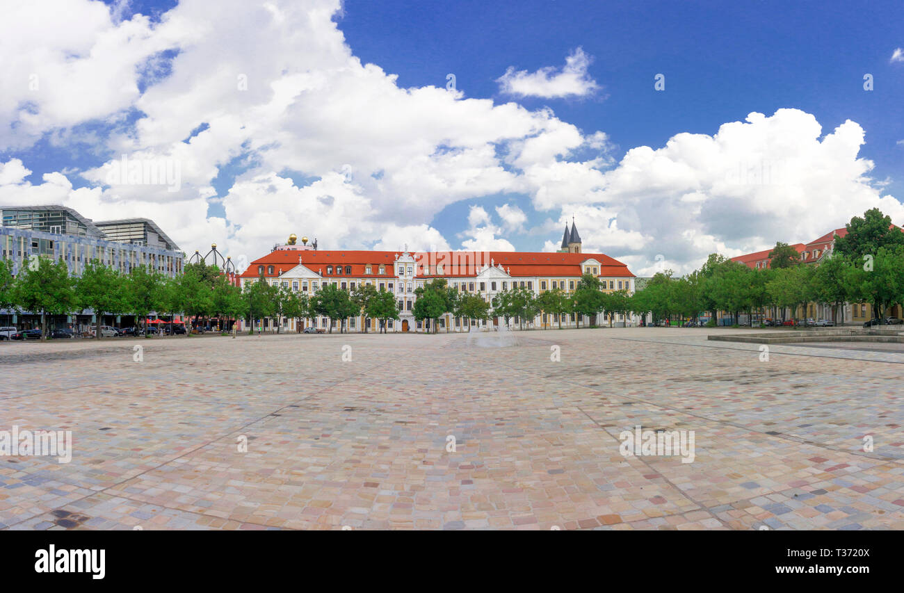 Cathedral Square in Magdeburg, Germany Stock Photo - Alamy