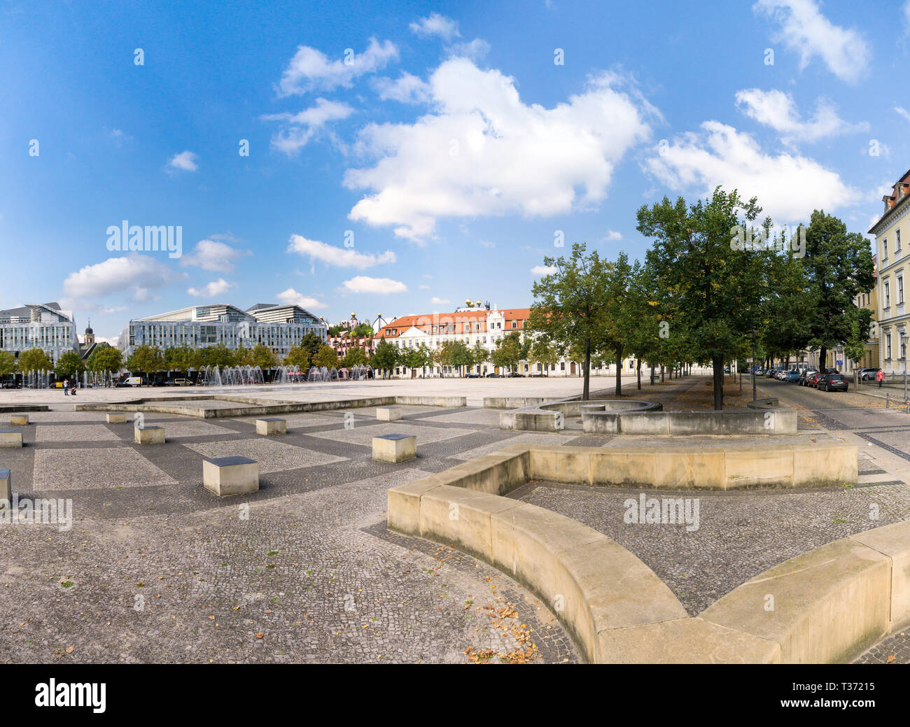 Cathedral Square in Magdeburg, Germany Stock Photo - Alamy