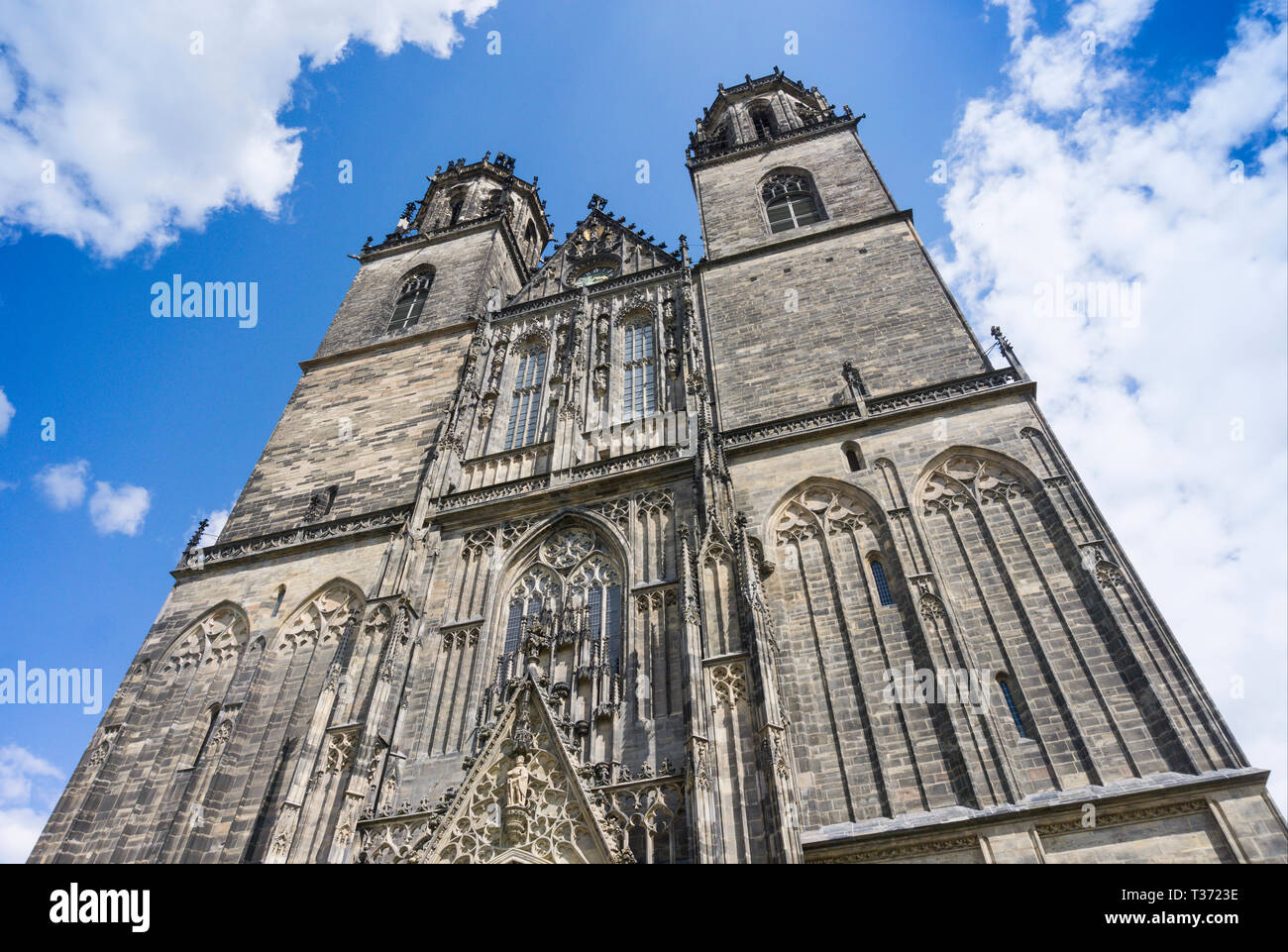 The Cathedral of Magdeburg, Germany Stock Photo - Alamy