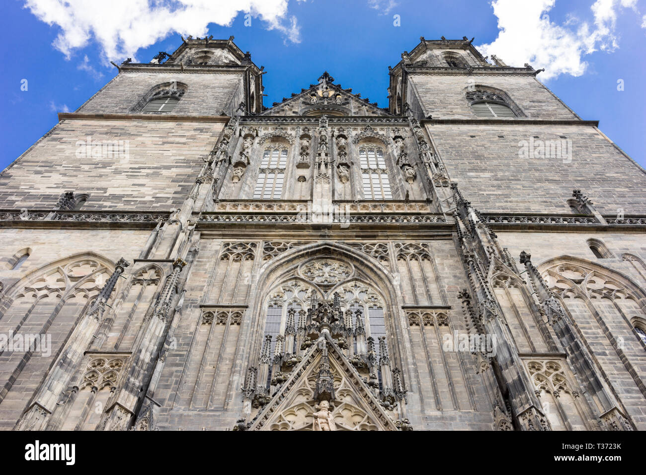 The Cathedral of Magdeburg, Germany Stock Photo - Alamy