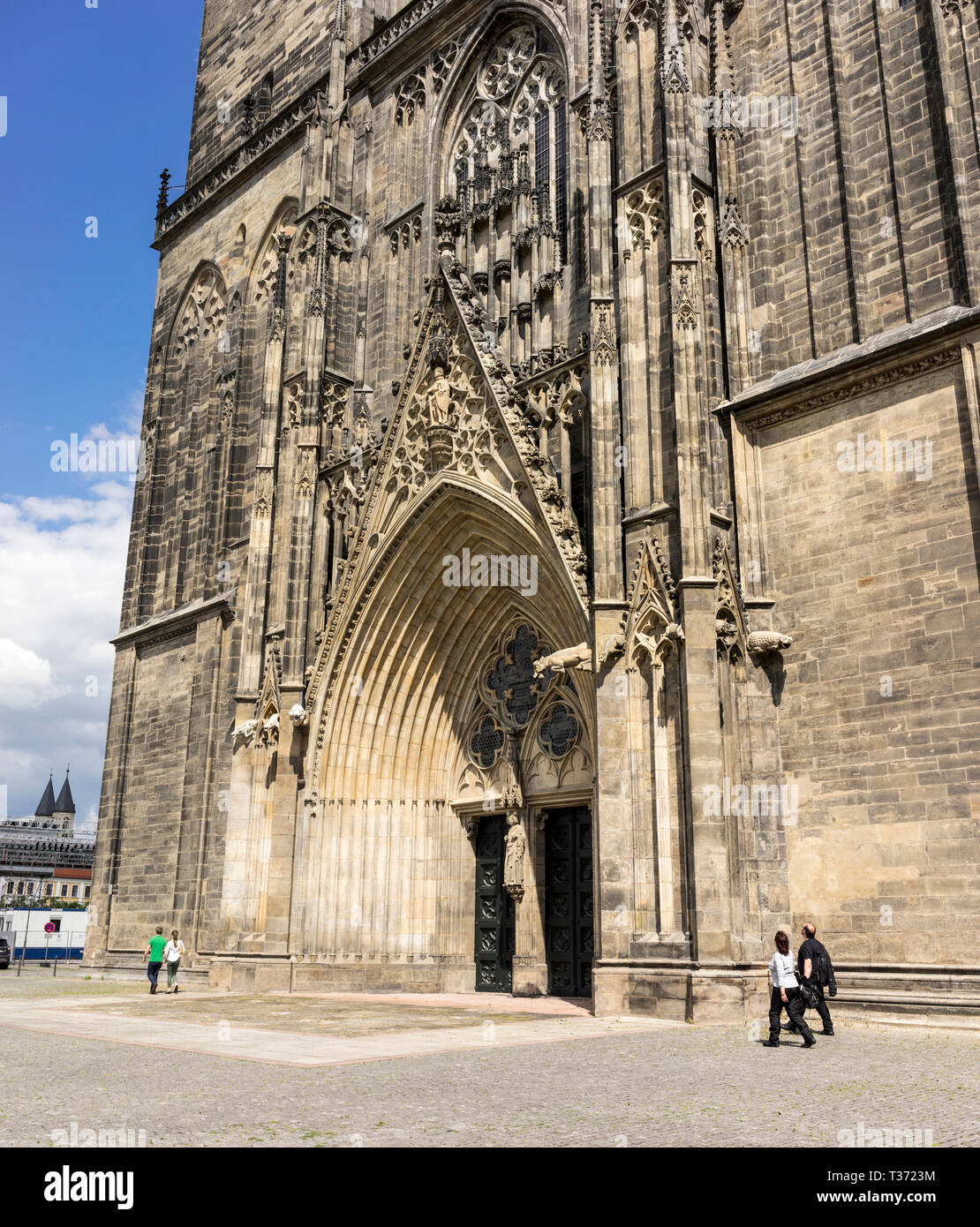 The Cathedral of Magdeburg, Germany Stock Photo - Alamy