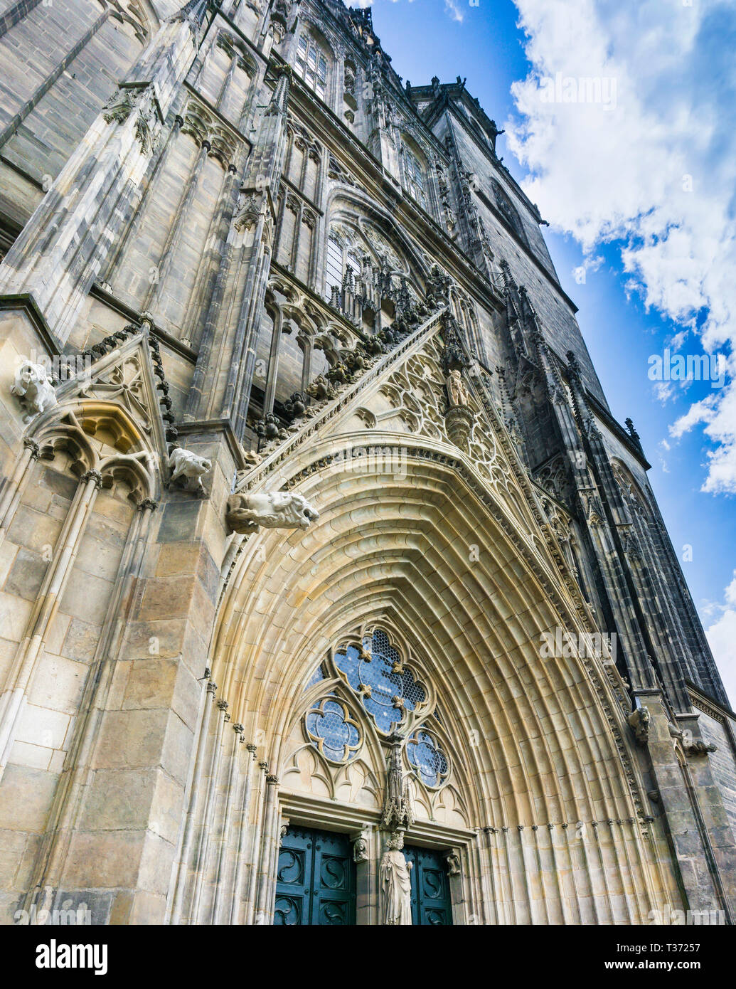 The Cathedral of Magdeburg, Germany Stock Photo - Alamy