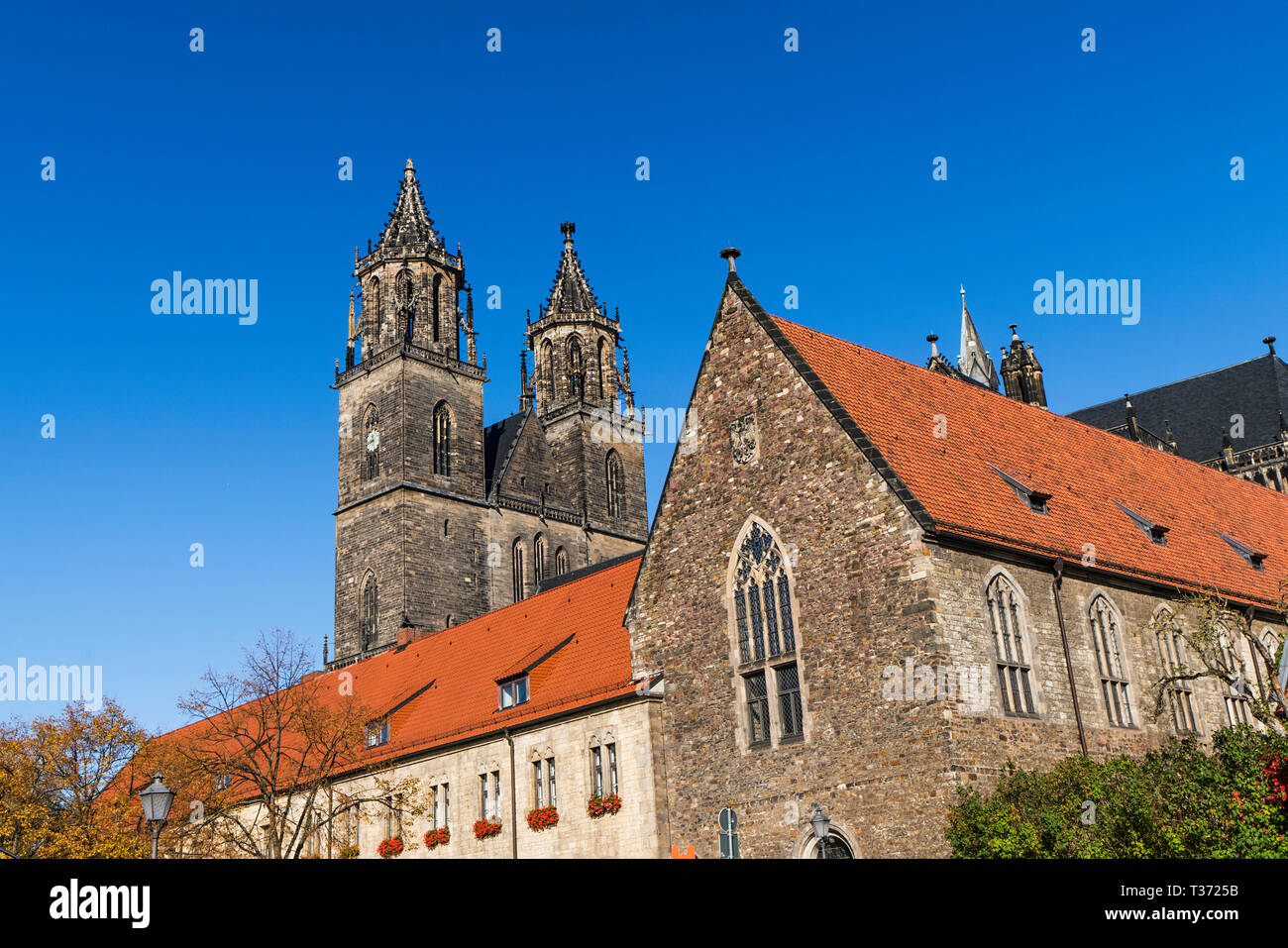 The Cathedral of Magdeburg, Germany Stock Photo - Alamy