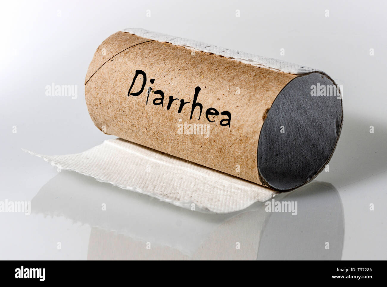 Empty loo roll Stock Photo - Alamy