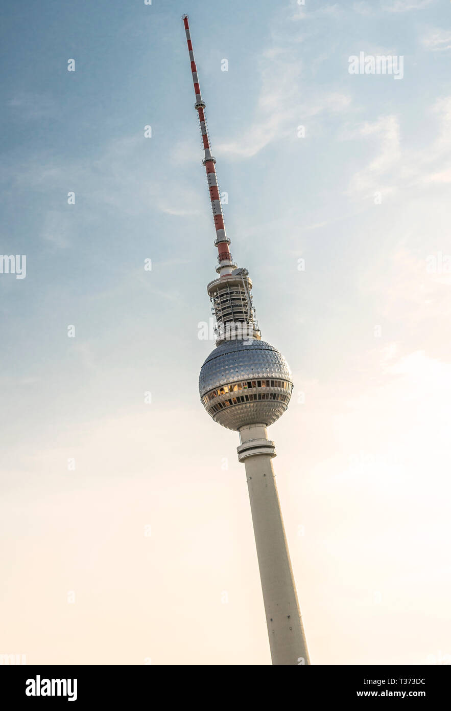 Skyline with television tower hi-res stock photography and images - Alamy