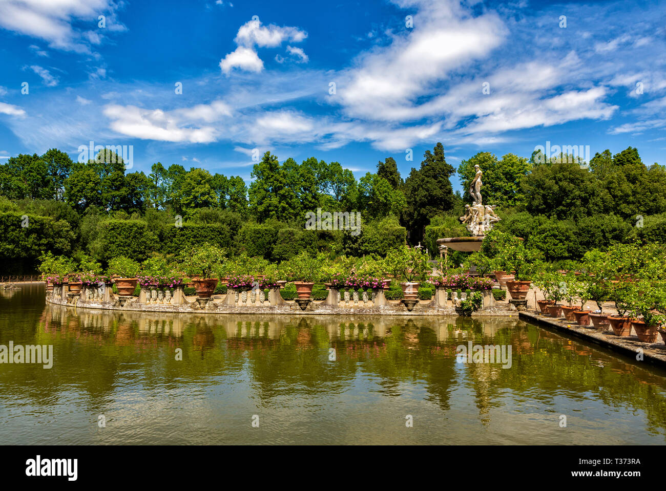 The Boboli Gardens, Florence, Italy, is home to a collection of ...