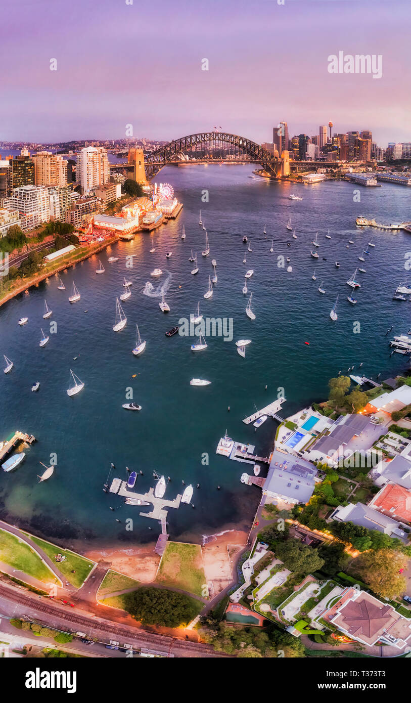 Harbour bridge bay in hi-res stock photography and images - Alamy