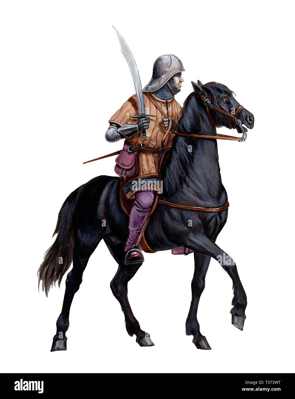 Crusader On Horseback