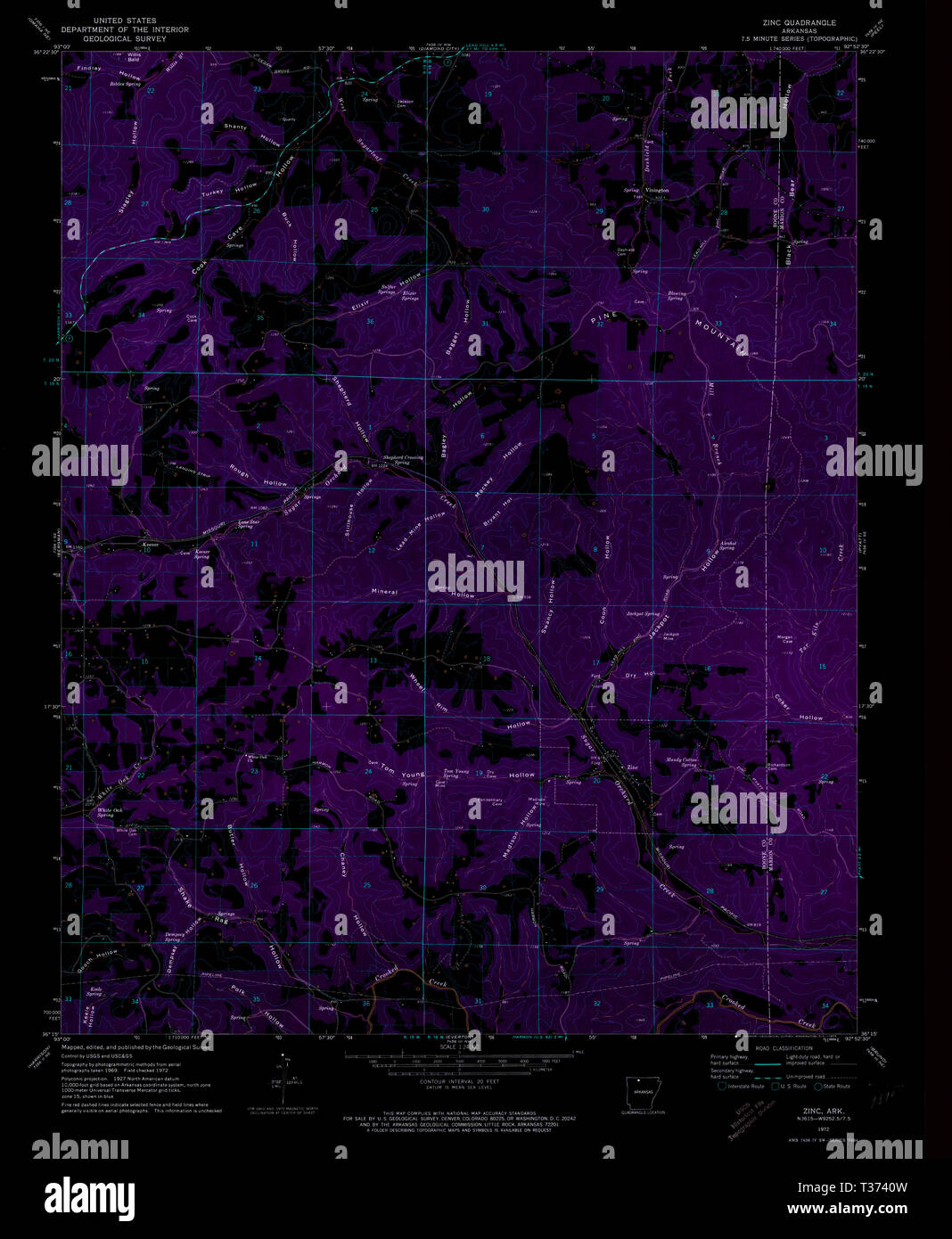 Zinc map hi-res stock photography and images - Alamy