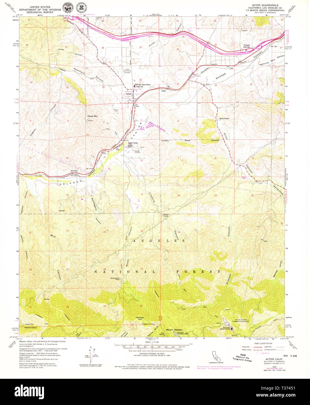 Acton maps hi-res stock photography and images - Alamy