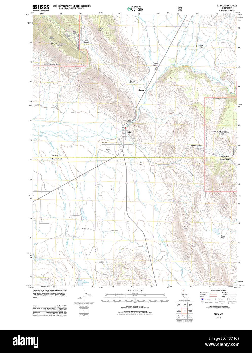 Map of adin hi-res stock photography and images - Alamy