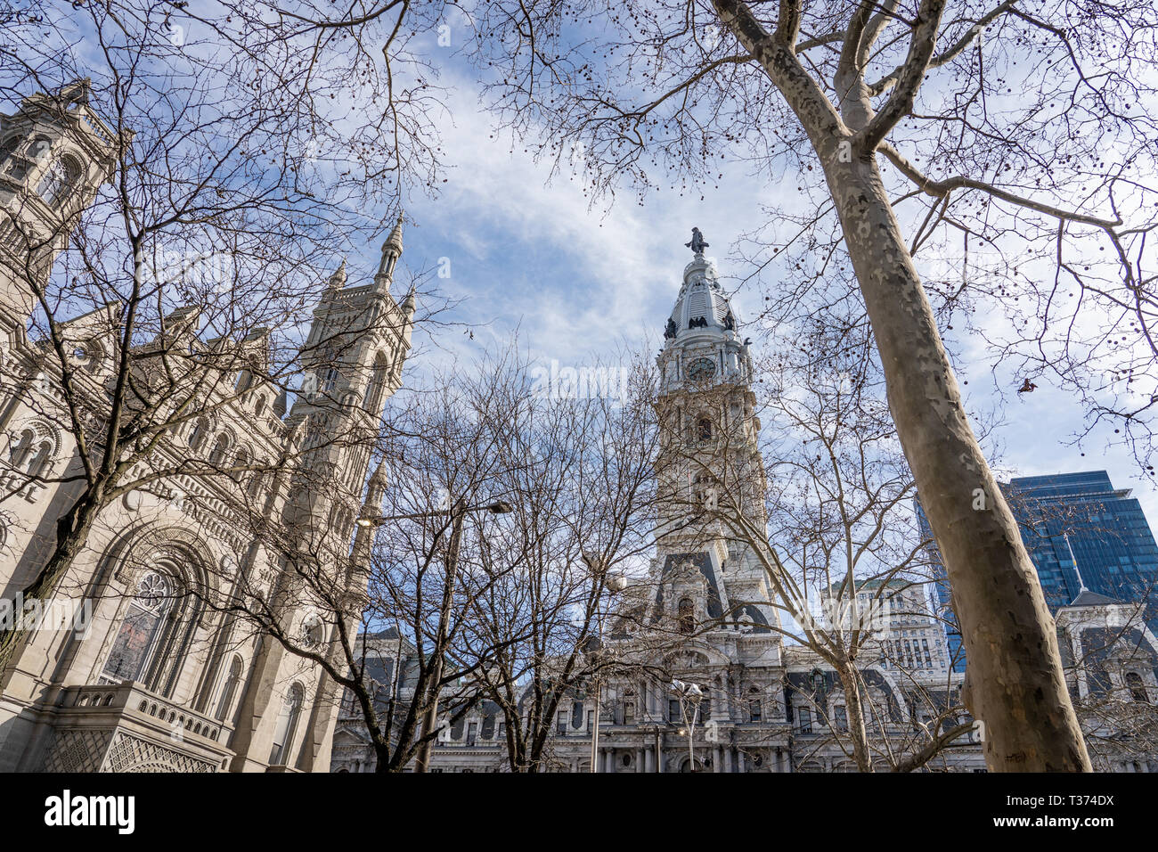 Masonic Temple and City Hall center city Philadelphia, Pennsylvania ...