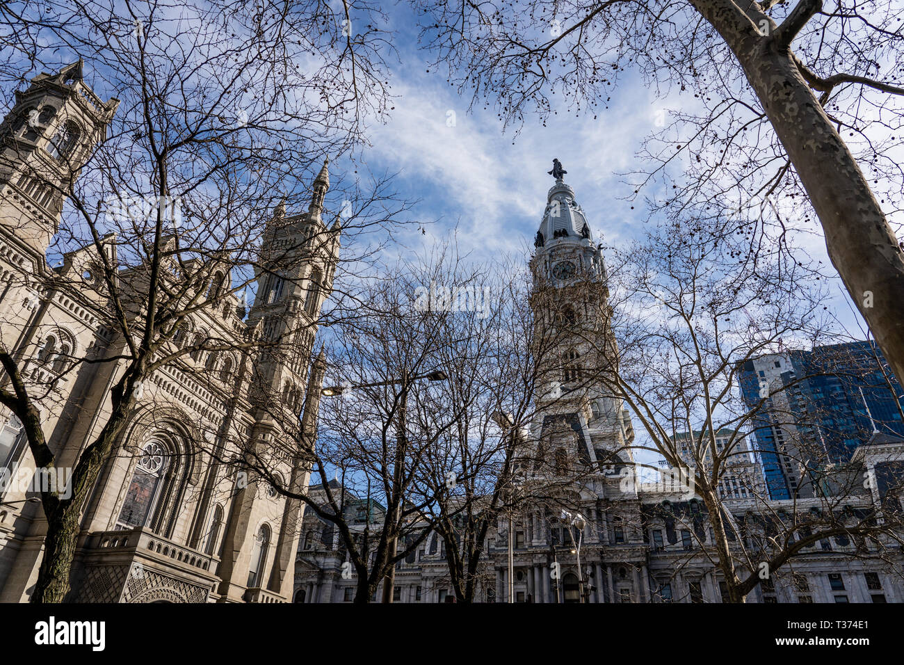 Masonic Temple and City Hall center city Philadelphia, Pennsylvania ...