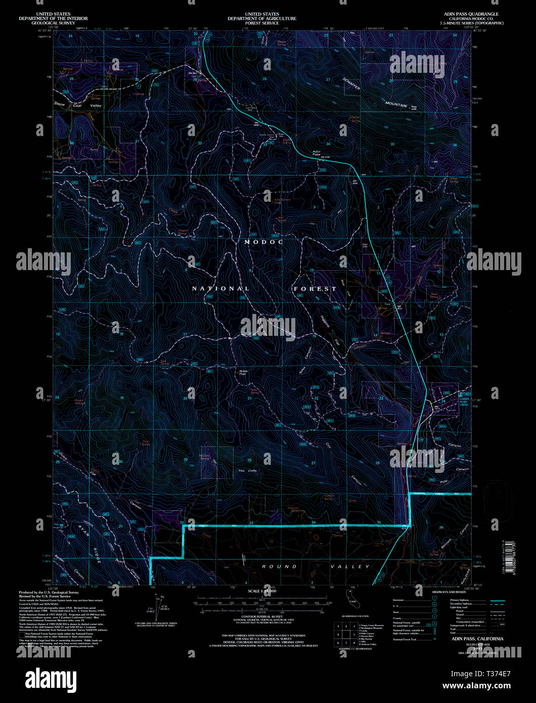 Map of adin hi-res stock photography and images - Alamy