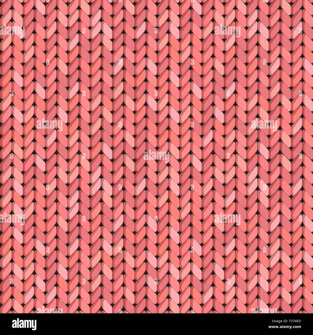 Knitting vector pattern. Knitted realistic seamless background, texture ... Knitting vector pattern. Knitted realistic seamless background, texture ...