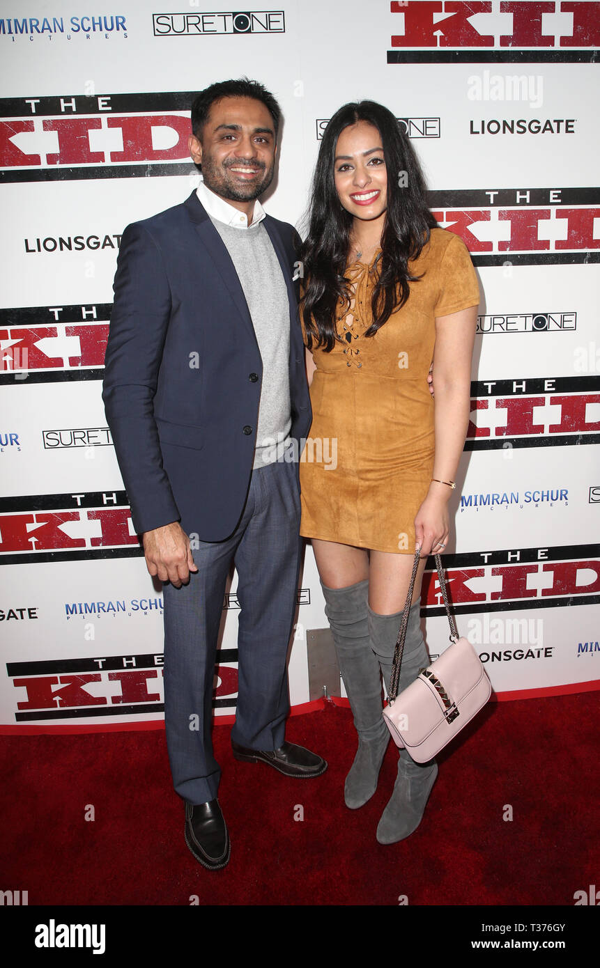Premiere Of Lionsgate's "The Kid" Featuring: Samir Patel, Hema Patel ...