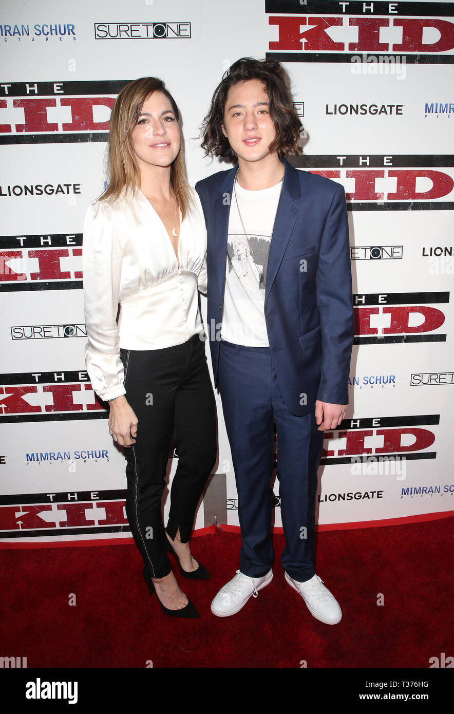 Premiere Of Lionsgate's "The Kid" Featuring: Stephanie Schur, Jake ...