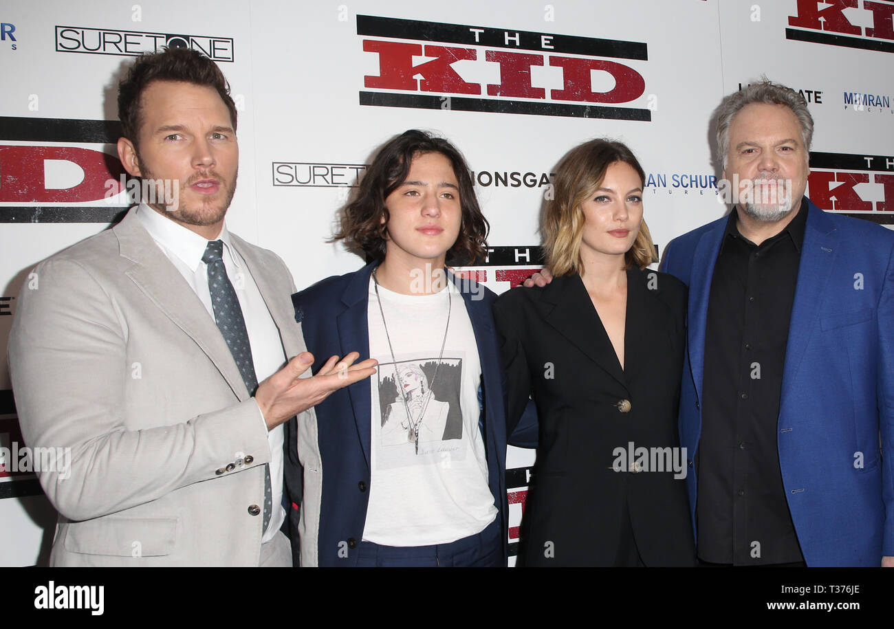 Premiere Of Lionsgate's "The Kid" Featuring: Chris Pratt, Jake Schur ...