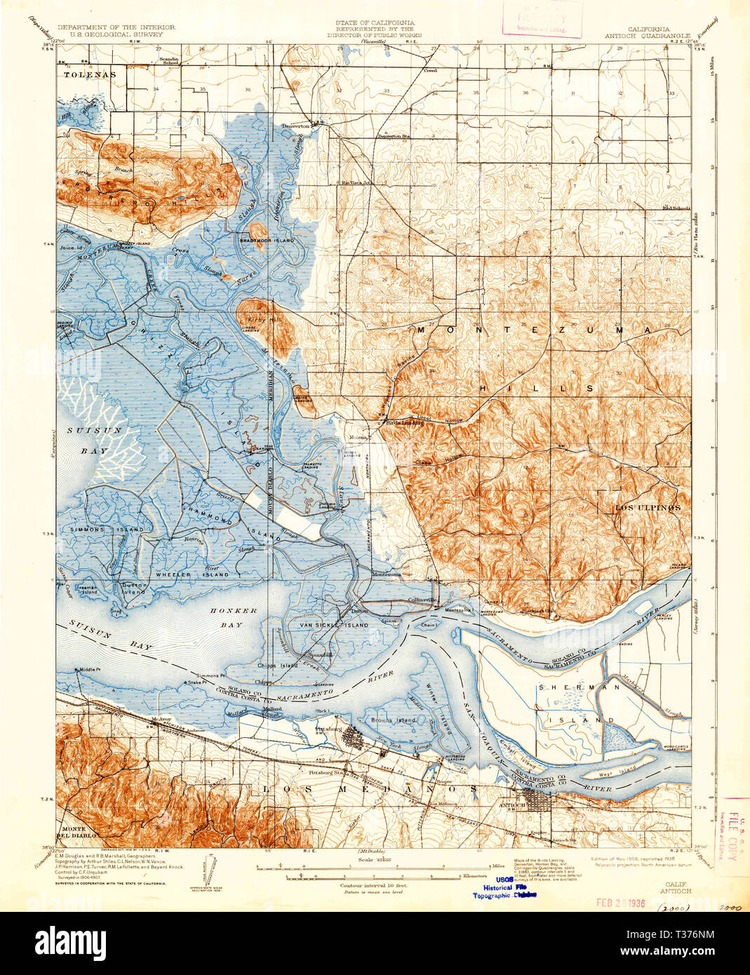 Antioch map hi-res stock photography and images - Alamy