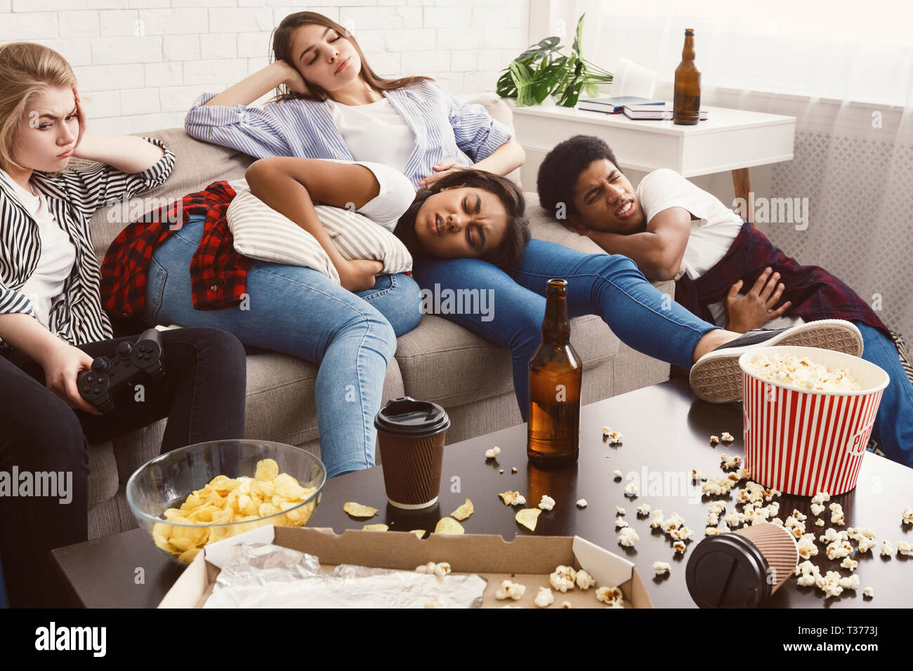 Messy Room Young Man High Resolution Stock Photography and Images - Alamy