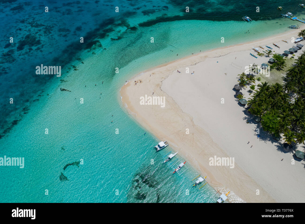 Aerial view of Daku Island,Siargao,Philippines Stock Photo - Alamy