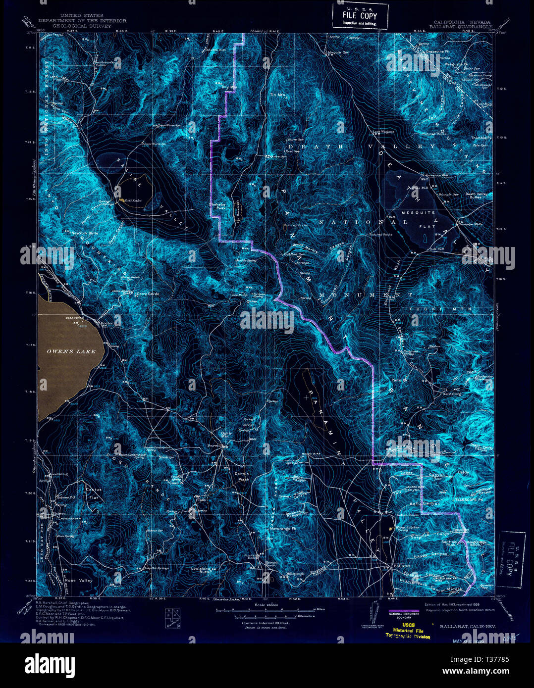 1913 california map hi-res stock photography and images - Alamy