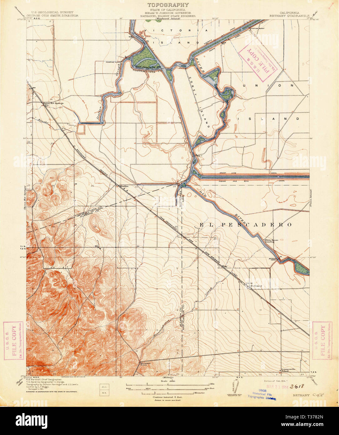 Bethany map hi-res stock photography and images - Alamy
