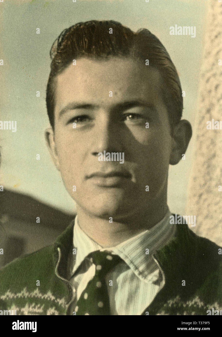 1950s portrait man hi-res stock photography and images - Alamy