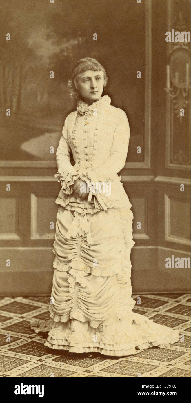 1890s fashion hi-res stock photography and images - Alamy