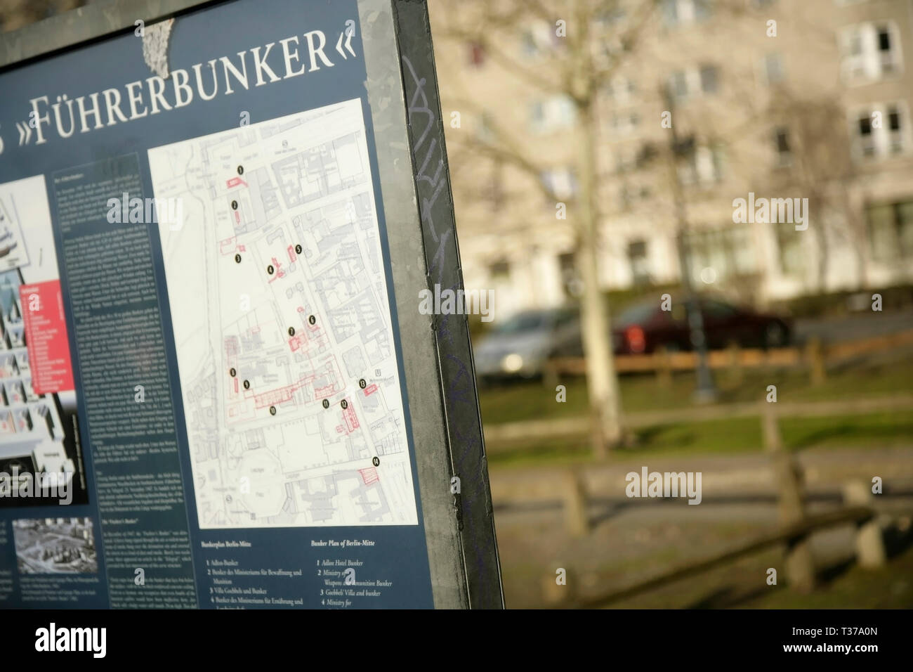 Fuhrerbunker Map