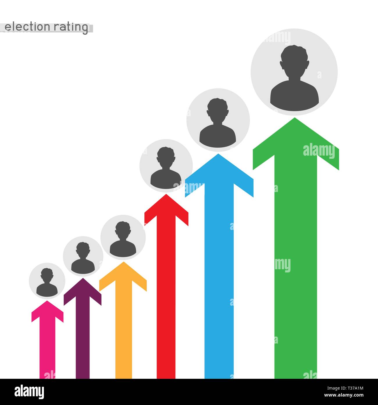 Rating visualization Cut Out Stock Images & Pictures - Alamy