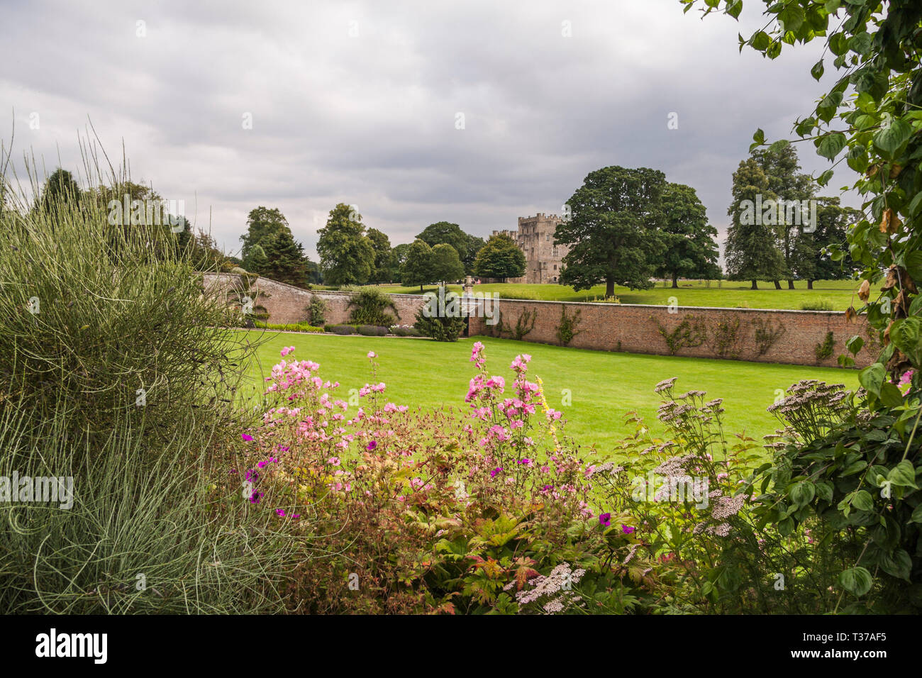 The gardens and grounds of Raby Castle,Staindrop,England,UK Stock Photo ...