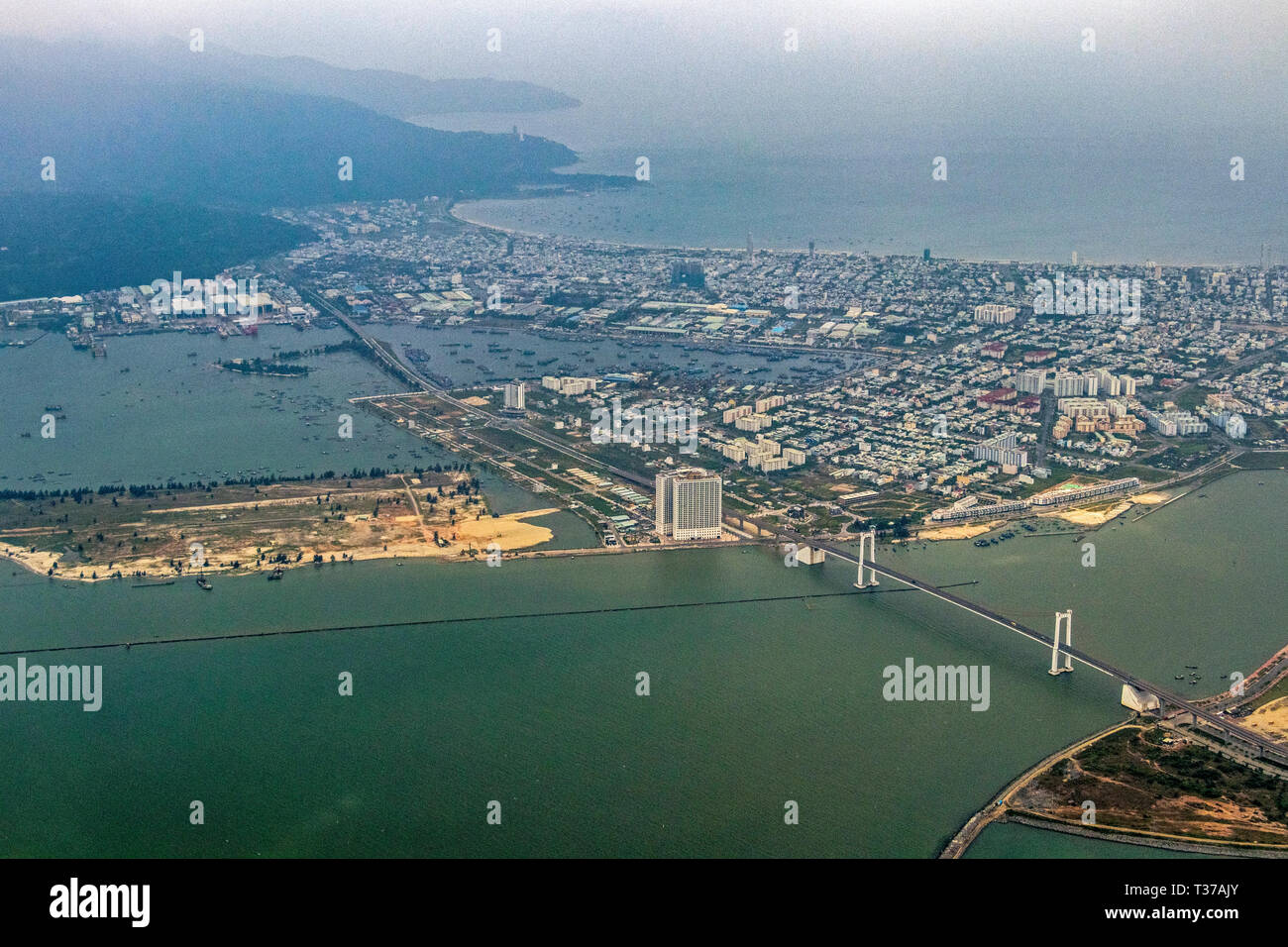 Aerial view da nang city hi-res stock photography and images - Alamy