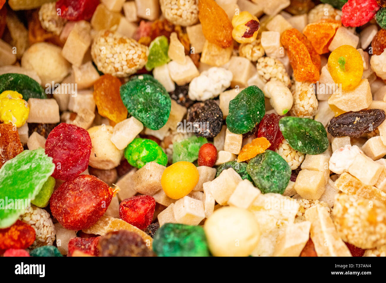 Colorful sweets candied dried hi-res stock photography and images - Alamy