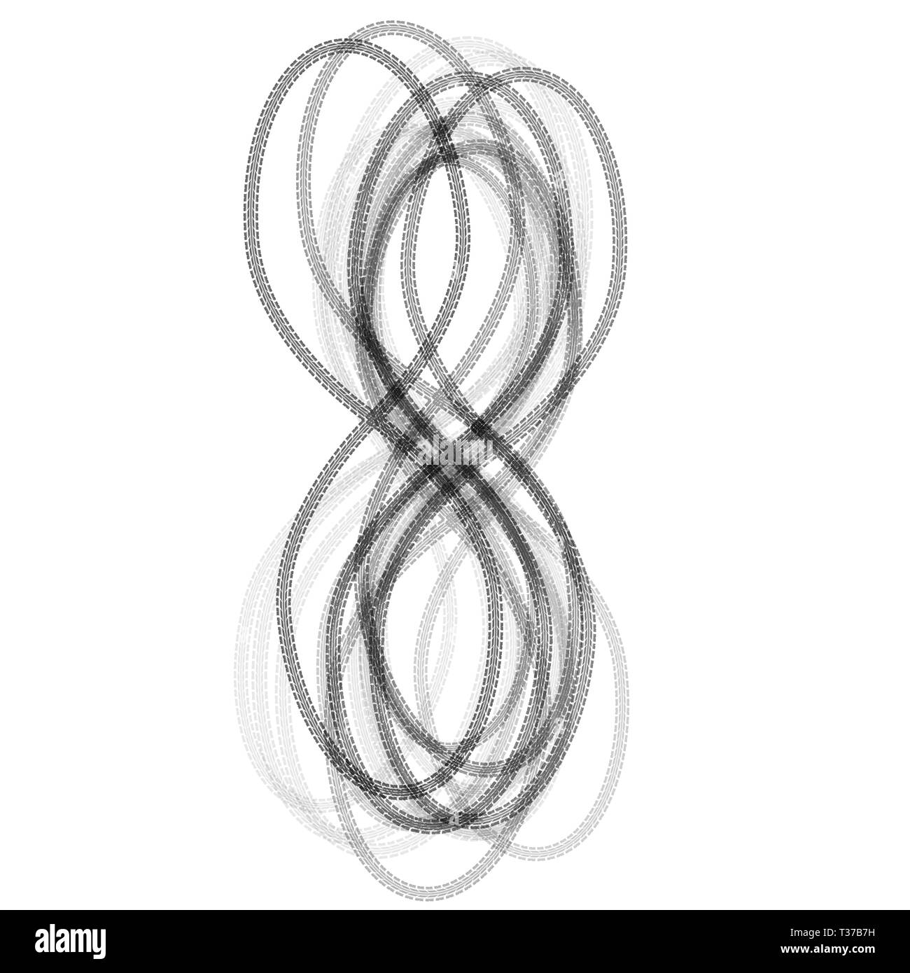 Gray tire tracks isolated on white background Stock Vector Image & Art ...