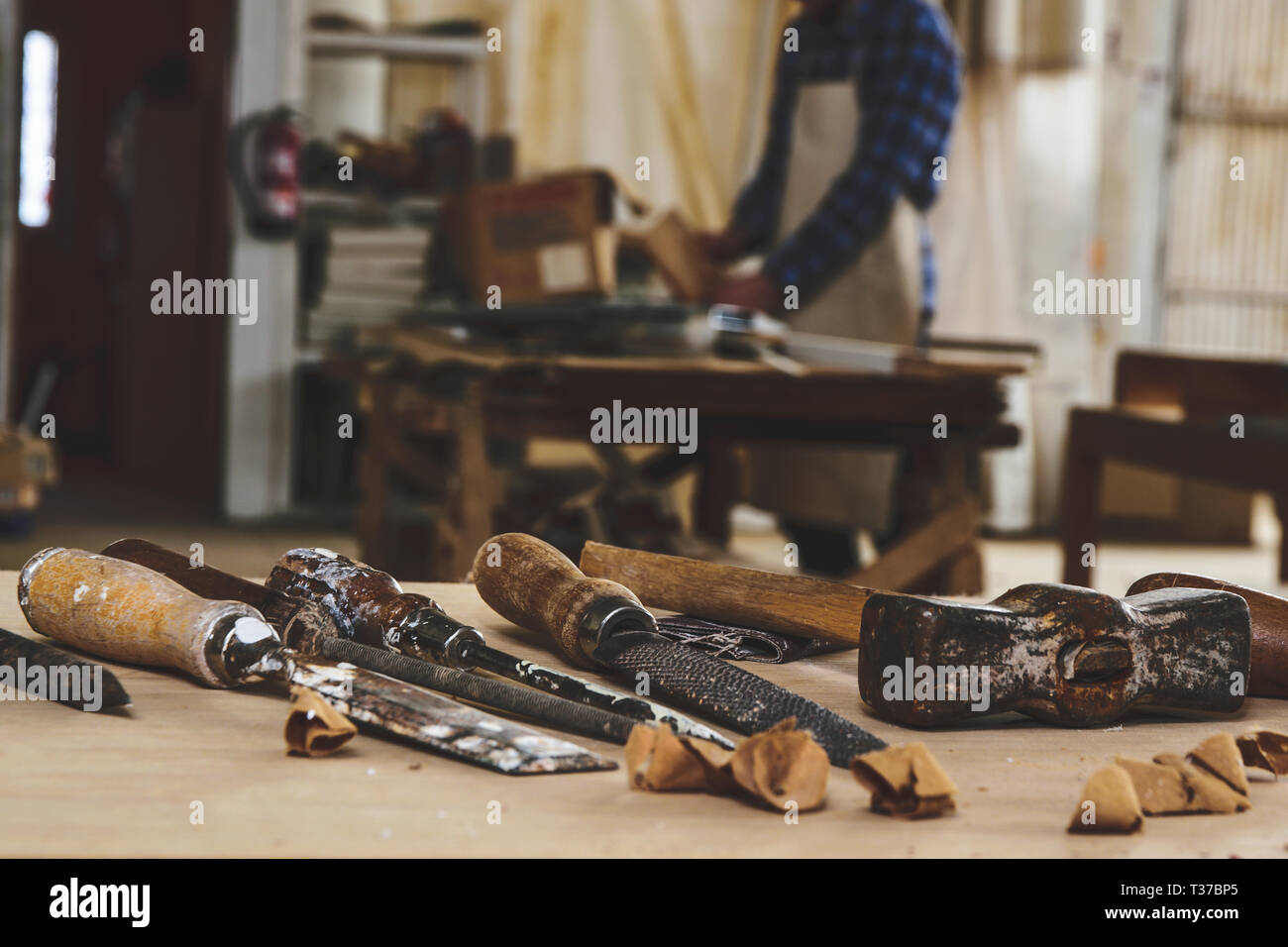 Carpentry planer hi-res stock photography and images - Alamy