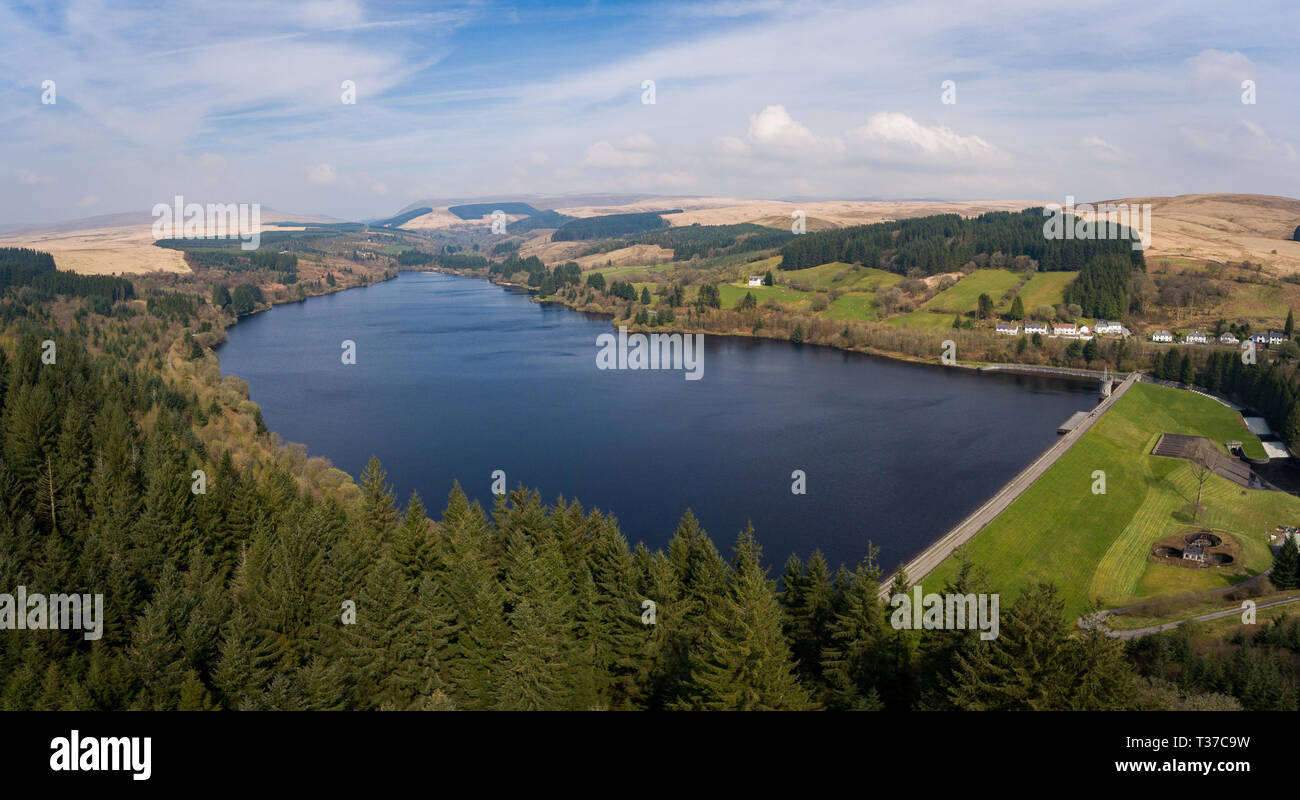 Uk countryside aerial farm sheep hi-res stock photography and images ...