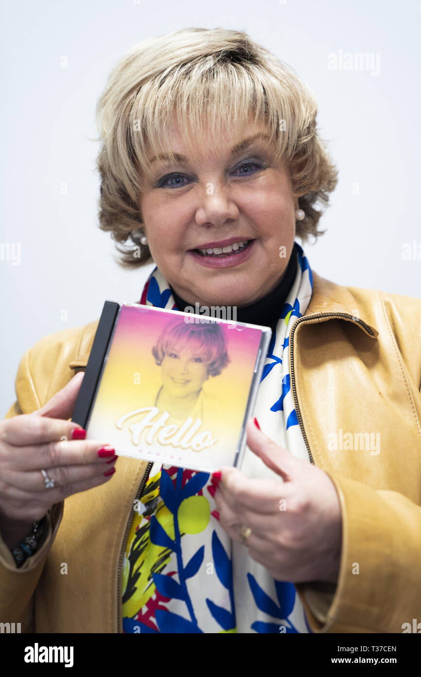 Karina poses for a portrait session to present her new album in Madrid ...