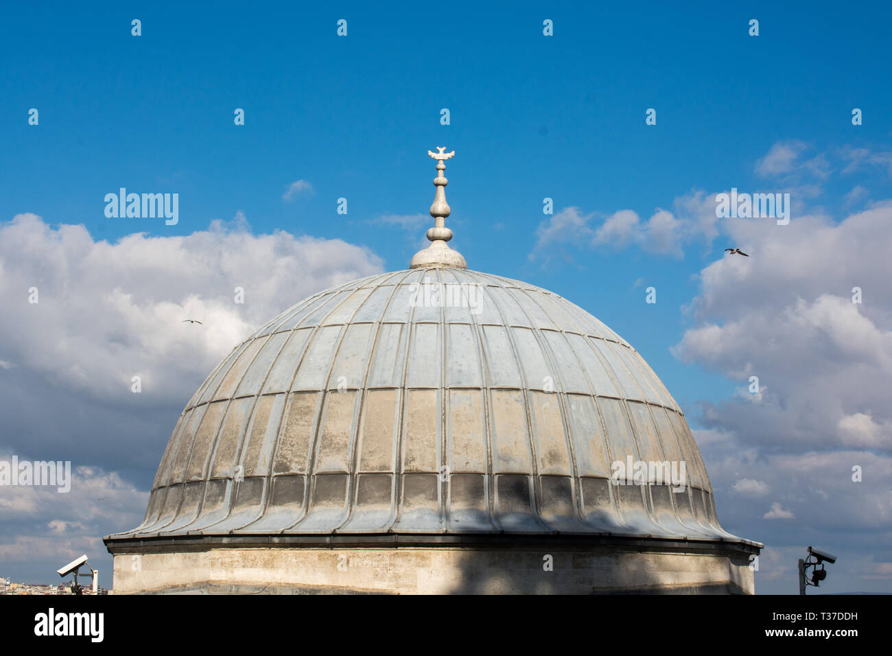 Outer view of dome in Ottoman architecture in, Istanbul, Turkey Stock ...