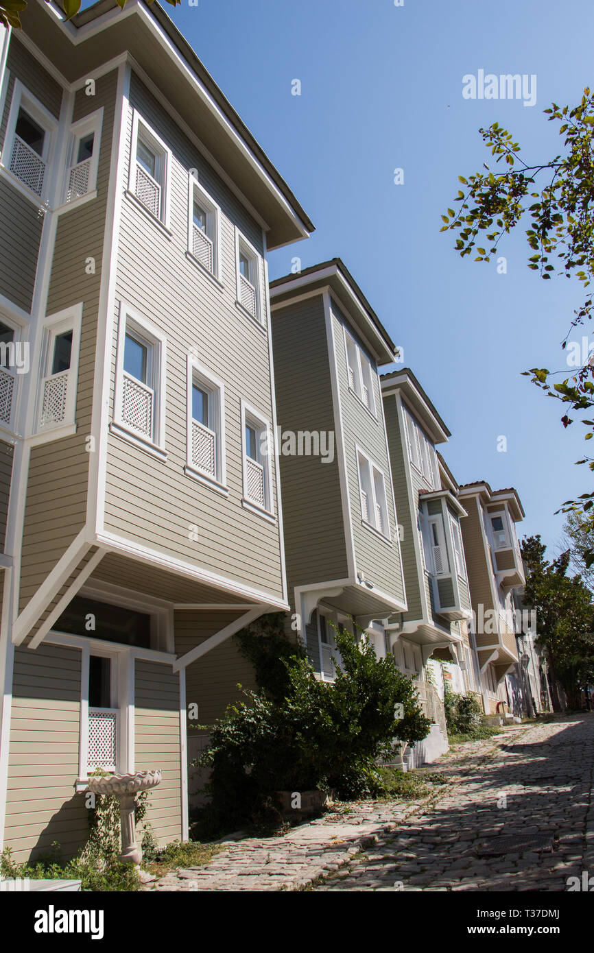 architectural Example of outstanding Turkish Traditional houses Stock ...