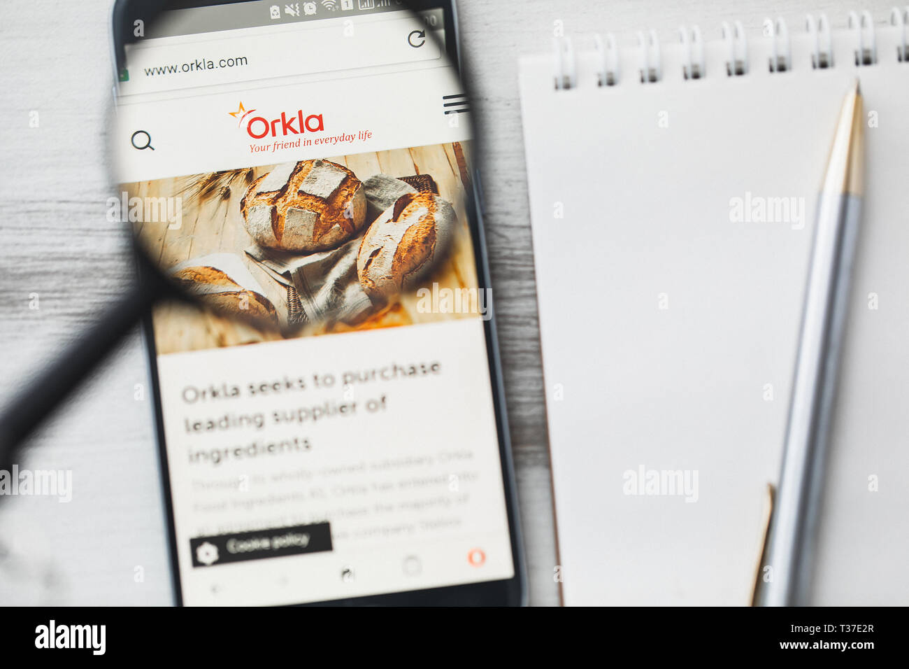 Orkla logo hi-res stock photography and images - Alamy