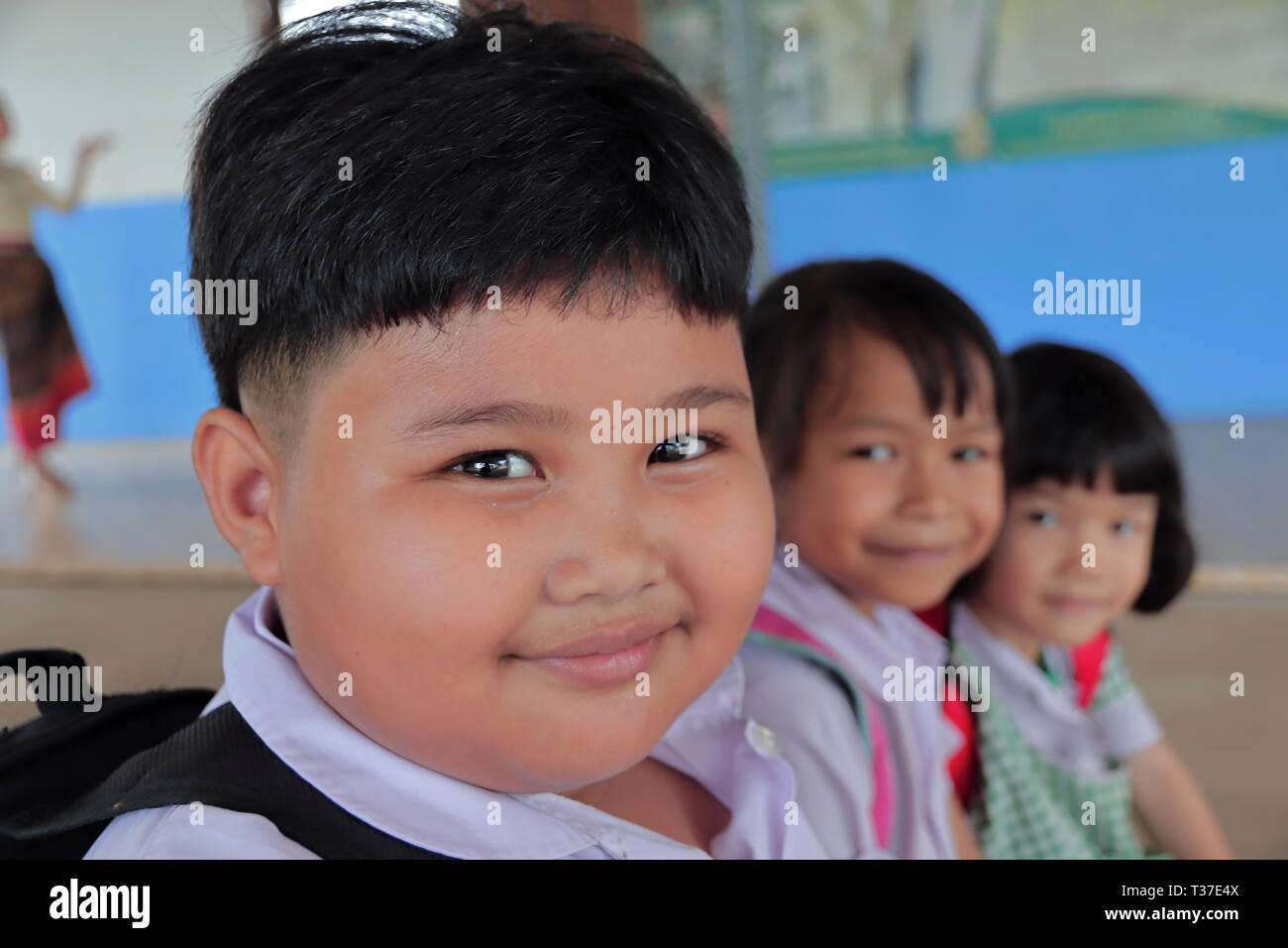Fat school girl hi-res stock photography and images - Alamy