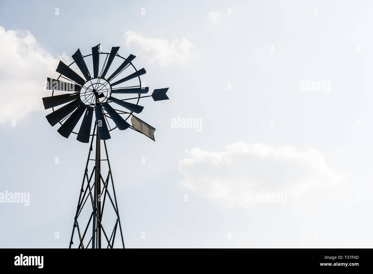 Lattice tower wind turbine hi-res stock photography and images - Alamy