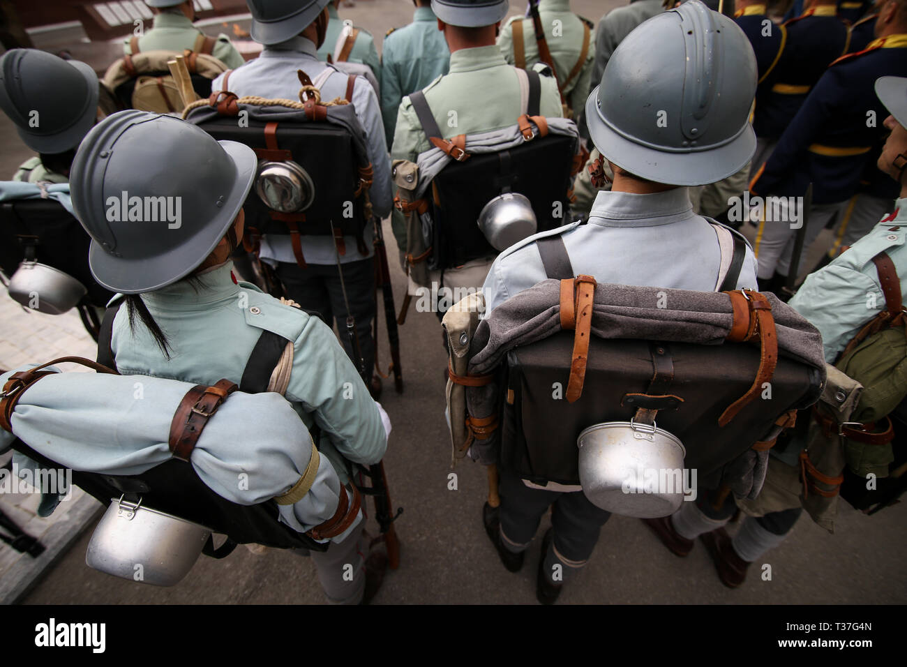 Military reconstruction hi-res stock photography and images - Alamy