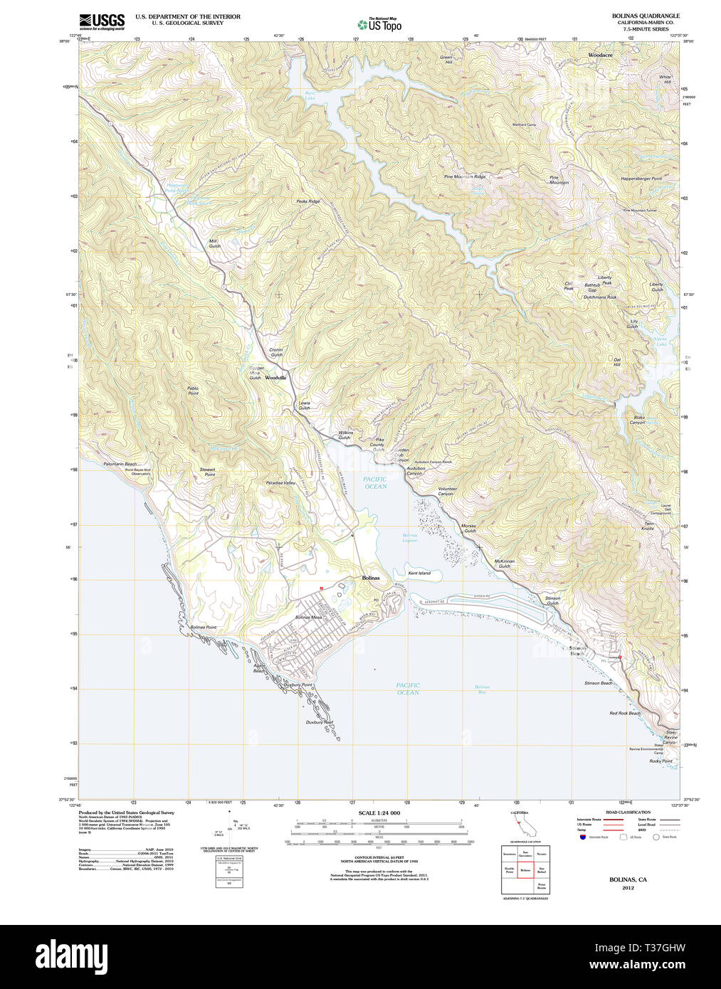 California historical map Cut Out Stock Images & Pictures - Alamy