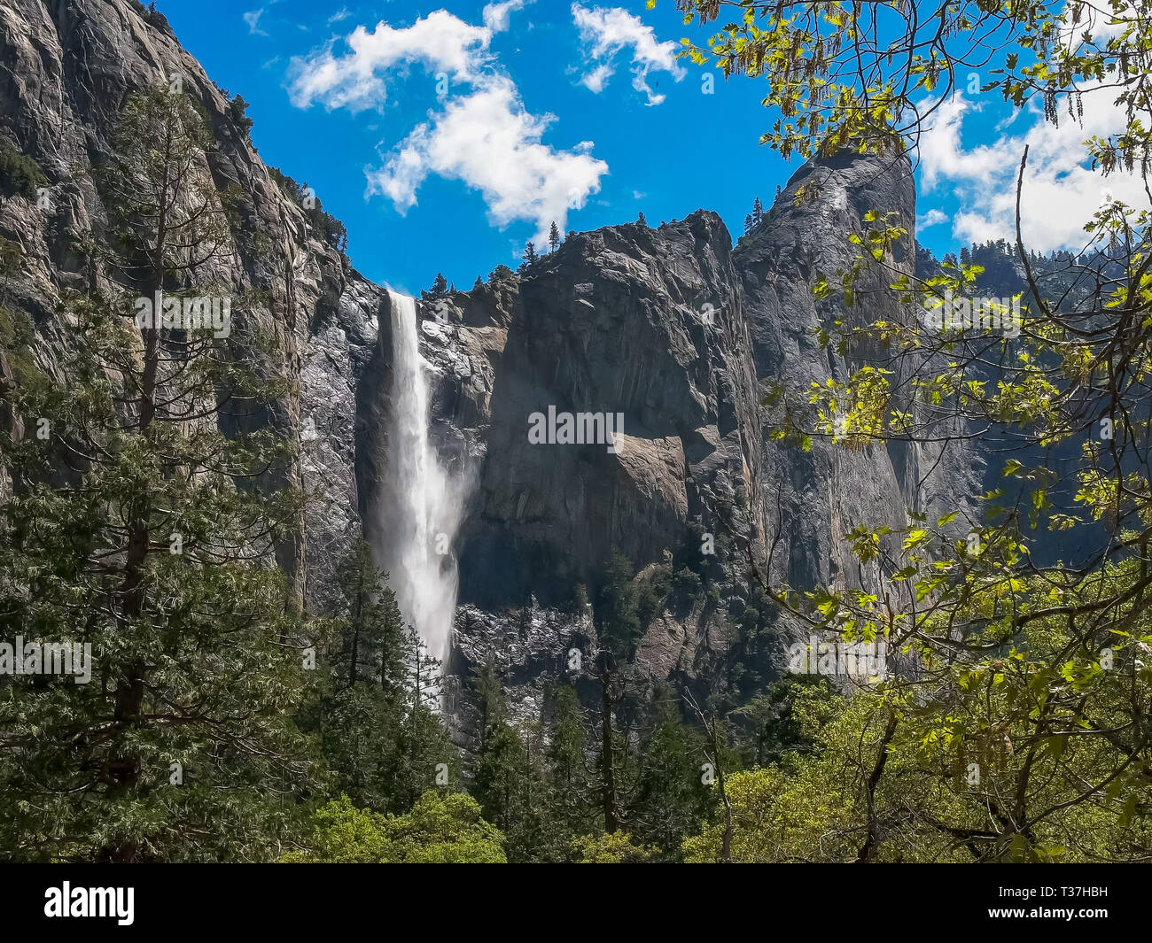 Bridalveil waterfall hi-res stock photography and images - Alamy